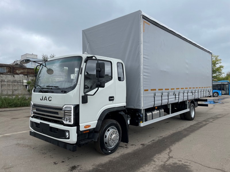 Купить бортовой автомобиль Jac N120-N с тентом 7,9 тонн 6,2 м: цена, характеристики, описание